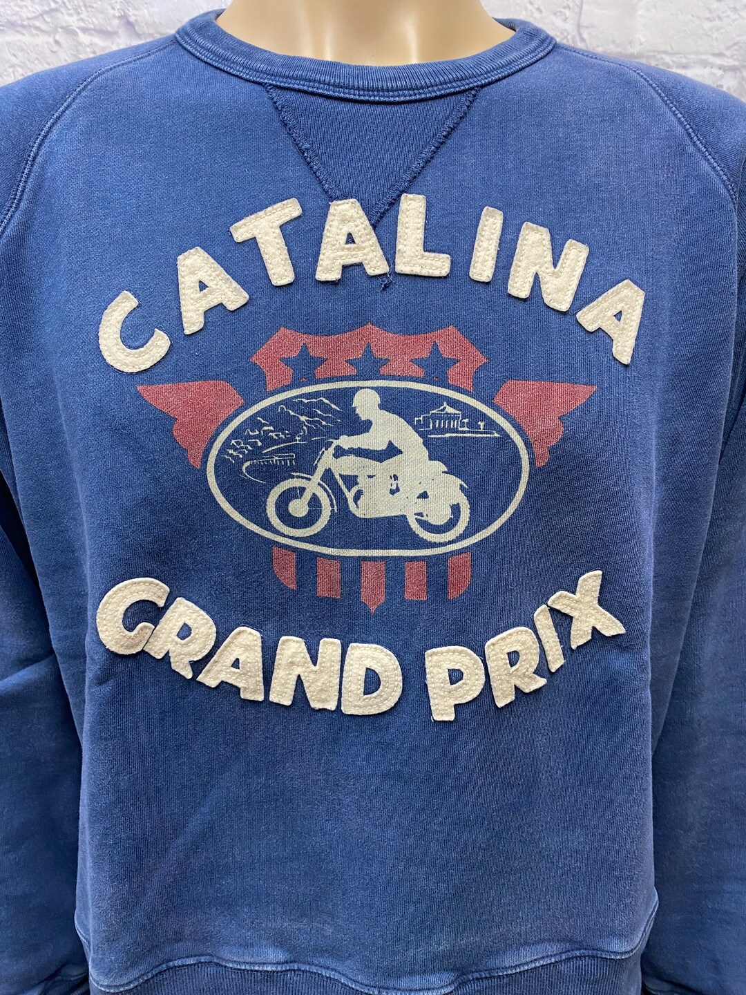 Catalina Grand Prix Johnson Motors Motorcycle Racing Sweatshirt Size ...