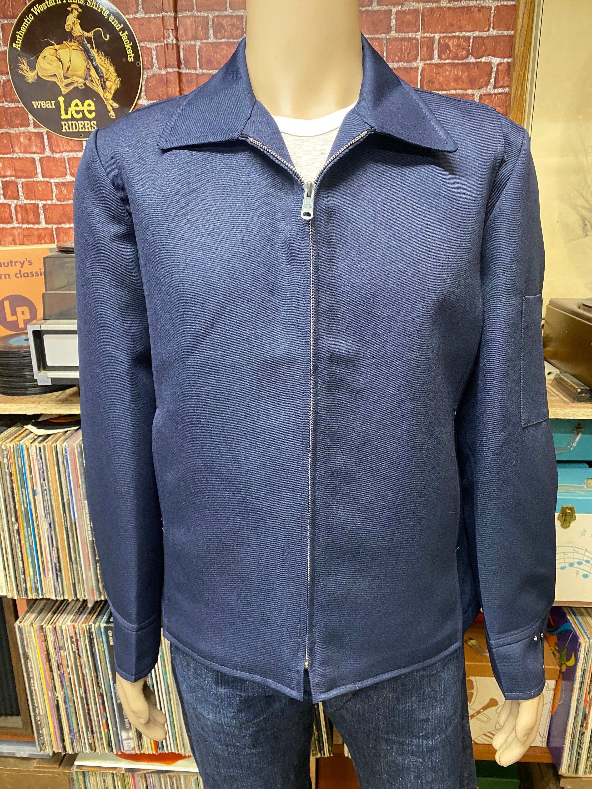 80's Sainthill Uniforms Ltd. Mechanic Garage Gas Station Work Blue ...