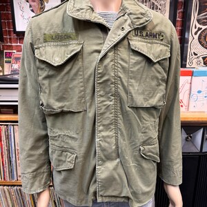 60's M-65 U.S. Army Field Jacket Cold Weather Fatigue Utility Combat Size Small Short. - Etsy