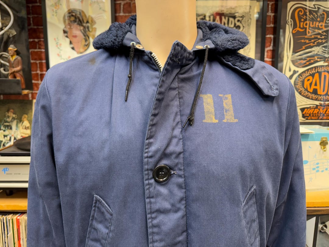 CS Long Lines Blue Quilted Liner Parka Style Type N-3B Size Small. - Etsy