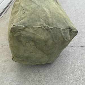 70's U.S. Army Heavy Duty Canvas Top Load Stencil Duffel Bag. - Etsy
