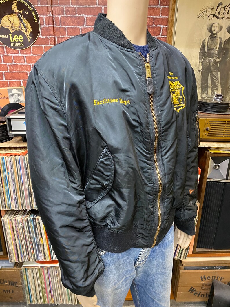 90's Lompoc Penitentiary the New Rock Alpha Industries - Etsy