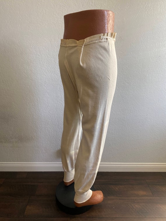 50s Vintage Military Winter drawers Army Long Johns m… - Gem