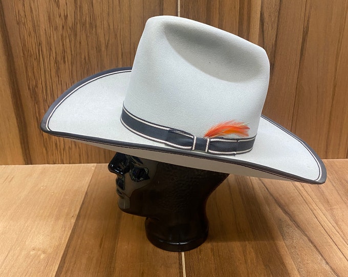 White Stetson Cowboy Hat - Etsy