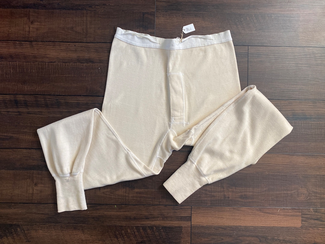 50's Vintage Military Winter Drawers Army Long Johns Military Issued ...