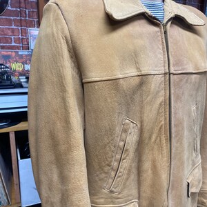 60's Dupont Quilon Brown Suede Leather Sport Jacket Size Medium. - Etsy