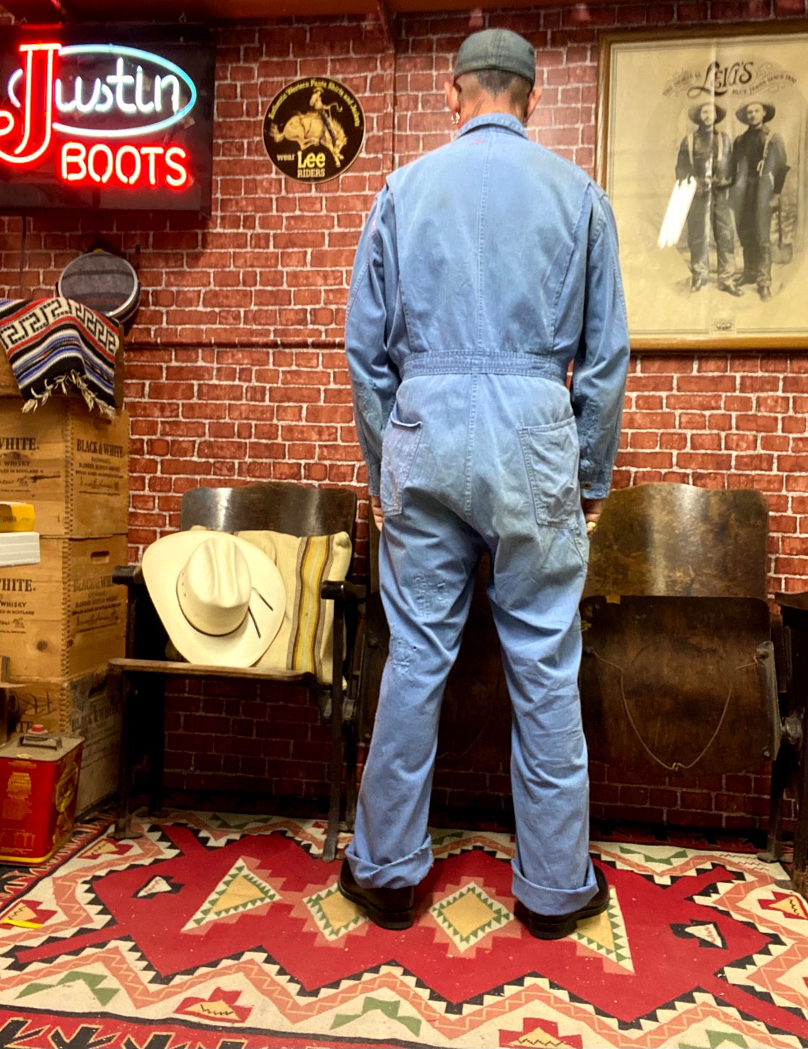 50's 60's K.W.B. MFG CO. Calco San Francisco Blue - Etsy