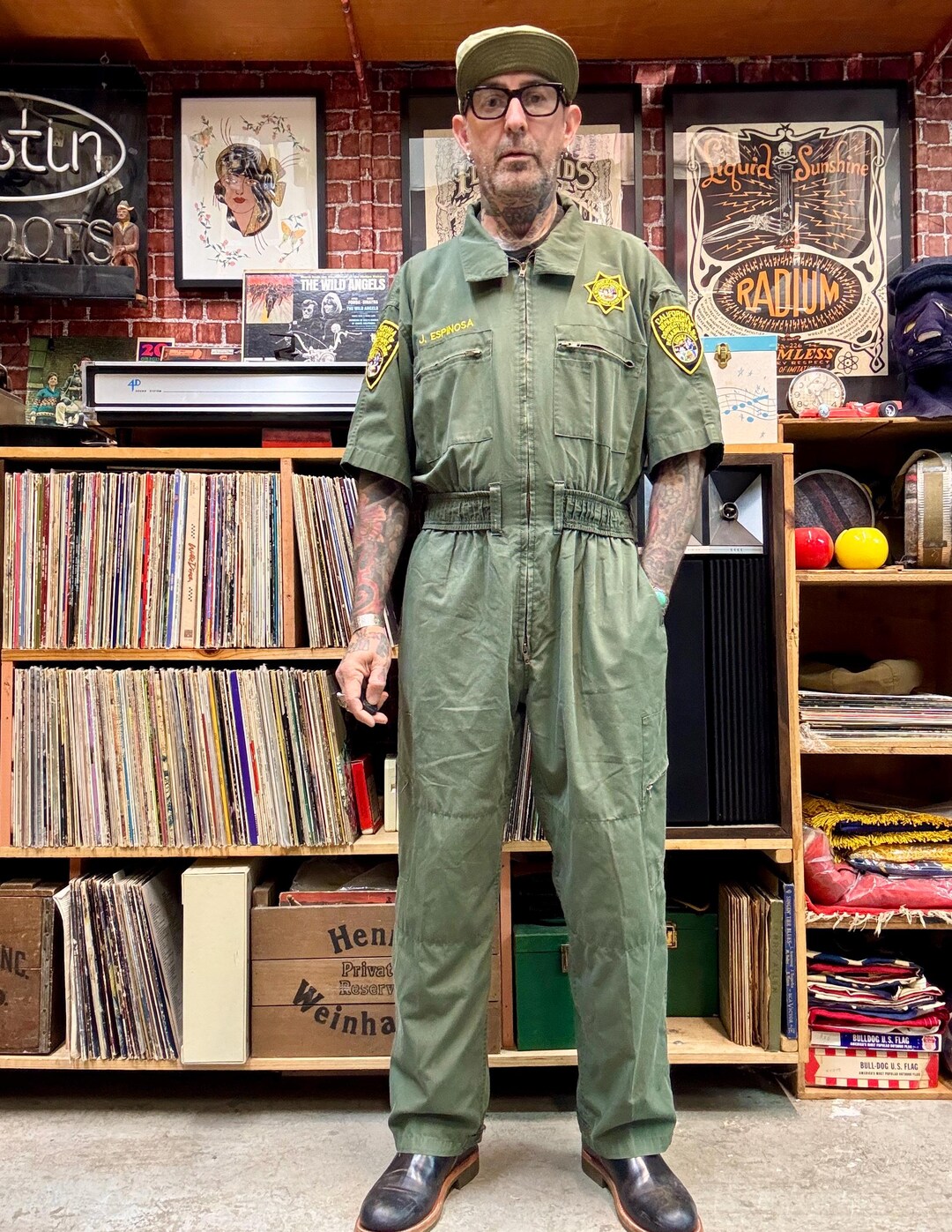 California Department of Corrections Green Outfit Short Sleeve ...