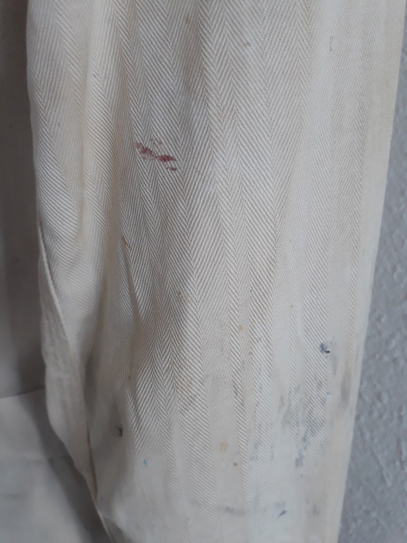 50's Factory Lab Coat Workwear Loev Bros. Philadelphia | Etsy