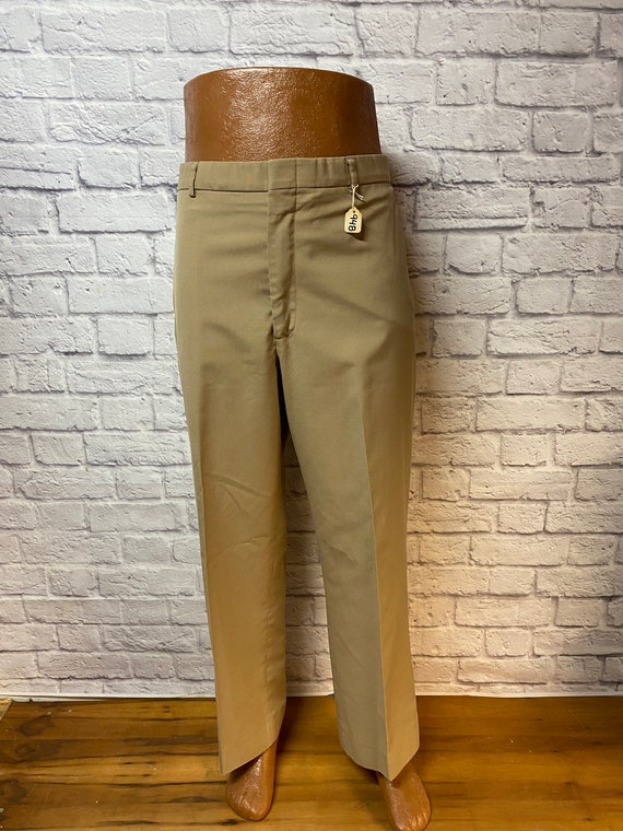 US Navy official khaki military chinos slacks trouser… - Gem