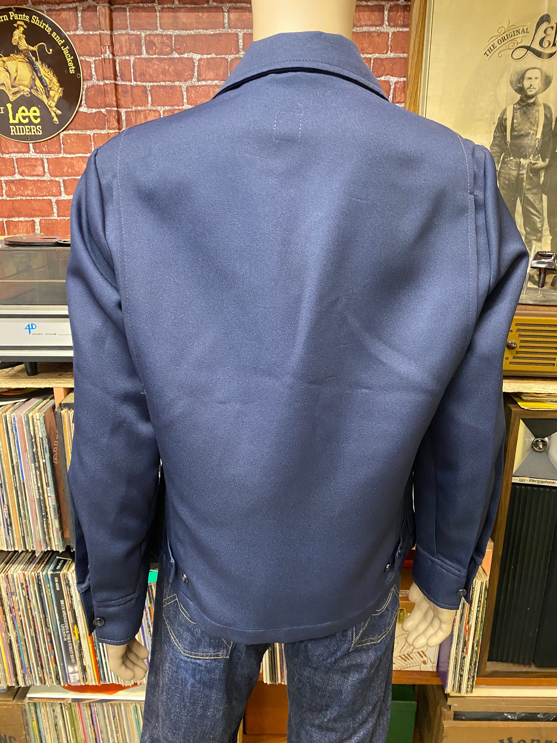 80's Sainthill Uniforms Ltd. Mechanic Garage Gas Station Work Blue ...
