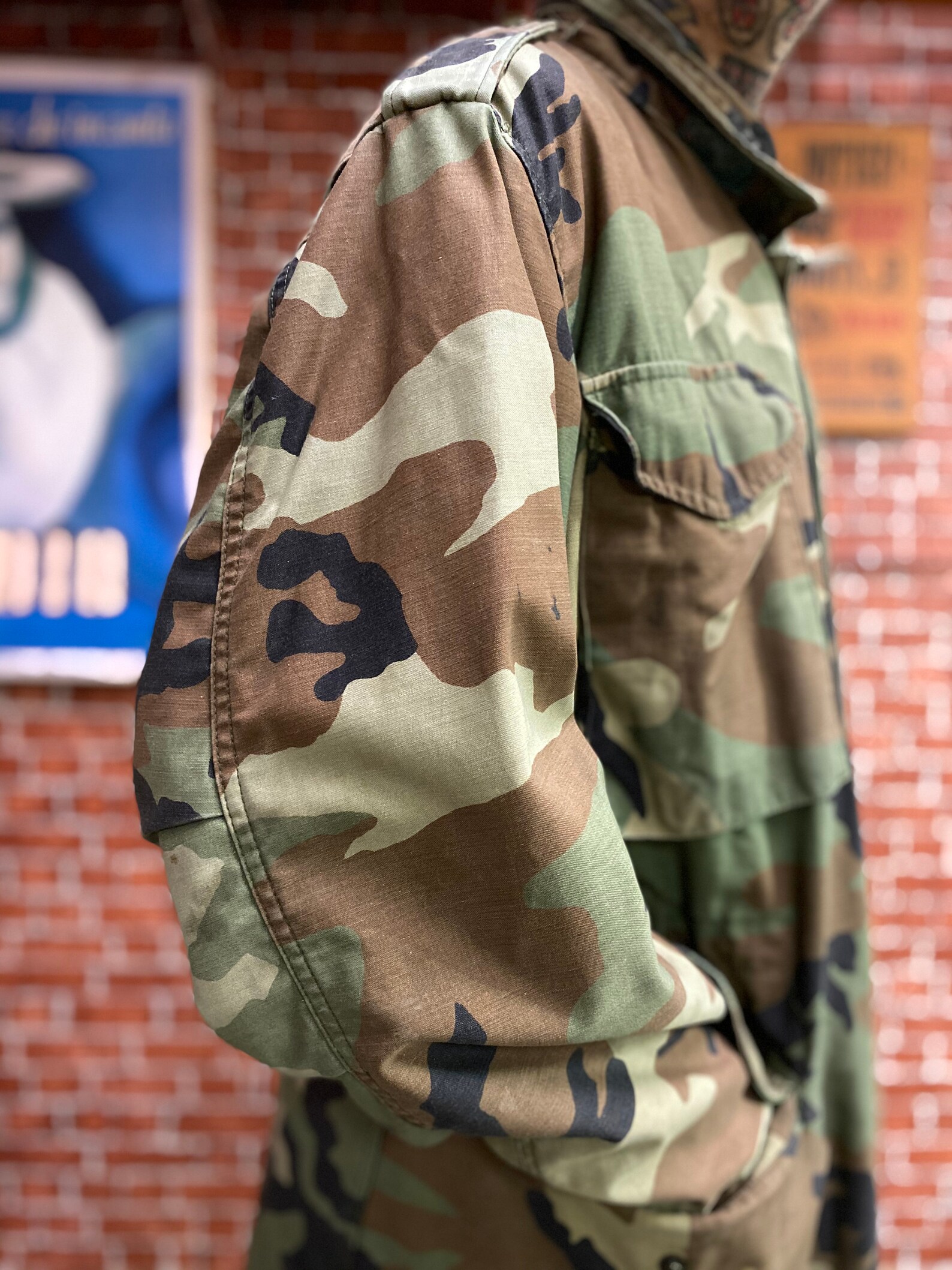 80's/90's M-65 Field Cold Weather Jacket Camouflage Fatigue Utility ...