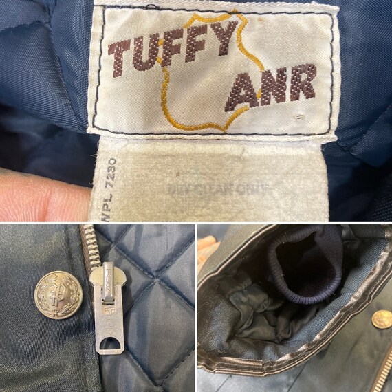 Prescott Fire Department blue quilted lining jacket s… - Gem