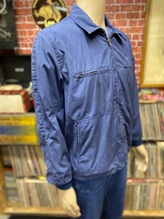 US Navy stencil utility work lined jacket size 44 sho… - Gem