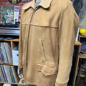 60's Dupont Quilon Brown Suede Leather Sport Jacket Size Medium. - Etsy