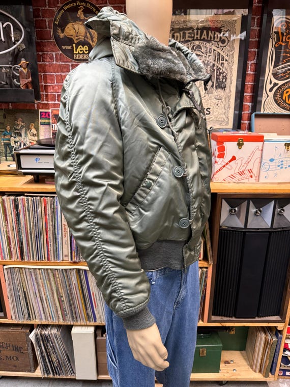 80's Parka Type N-2B attached hood extreme cold weat… - Gem