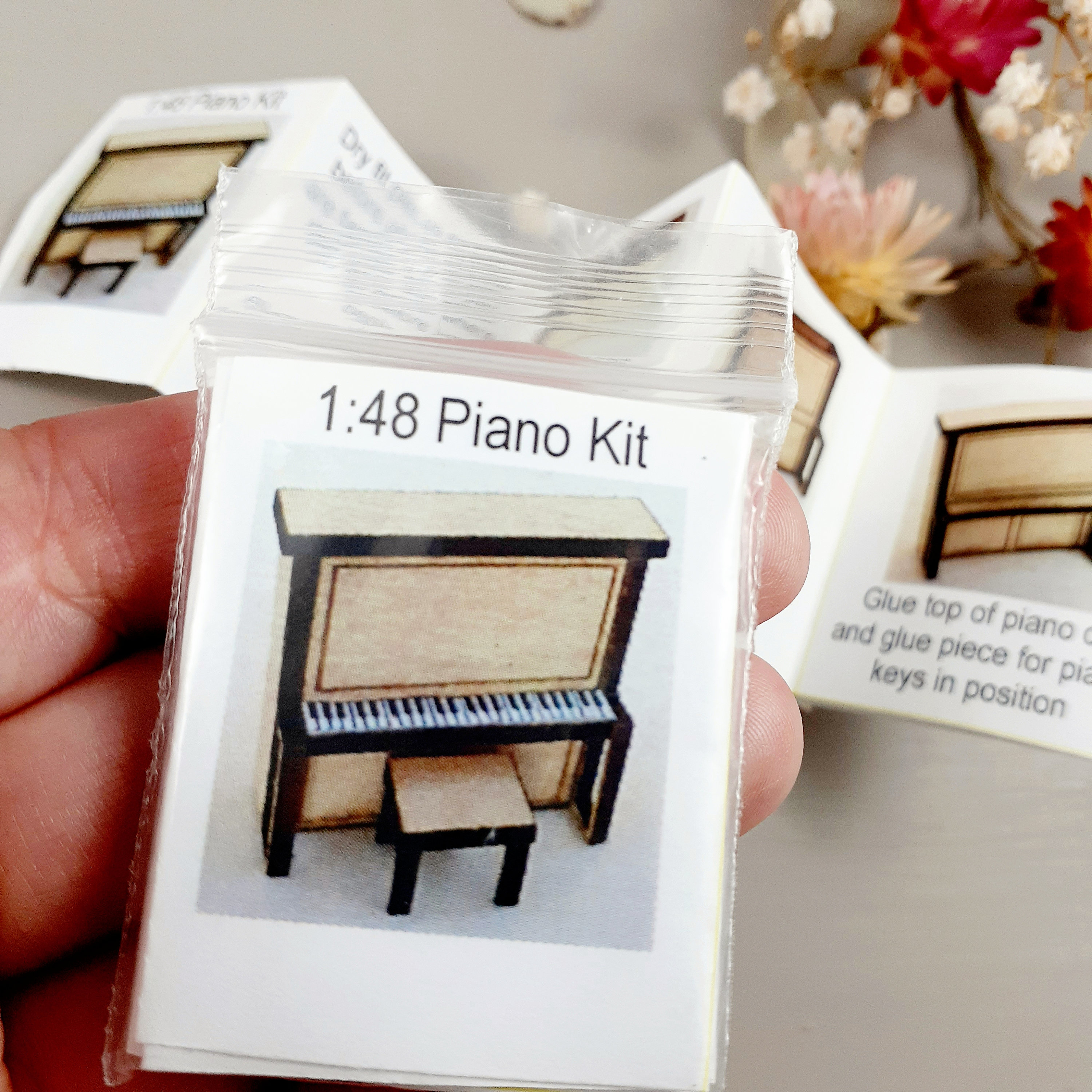 1:48 Quarter Scale Piano Kit Laser Cut - Etsy