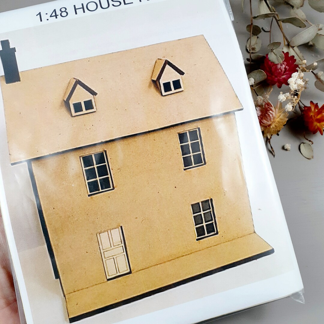 1:48 Quarter Scale House Kit Laser Cut - Etsy