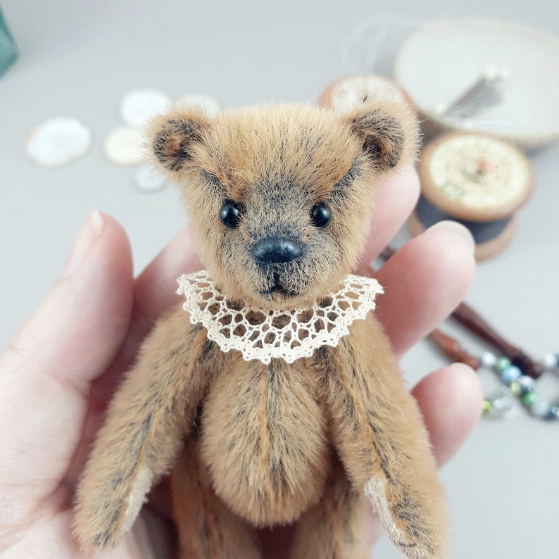 Walter - PDF Sewing Pattern, Miniature Teddy Bear Pattern, 9cm - Etsy