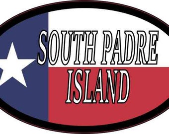 Padre Island Sticker | Etsy