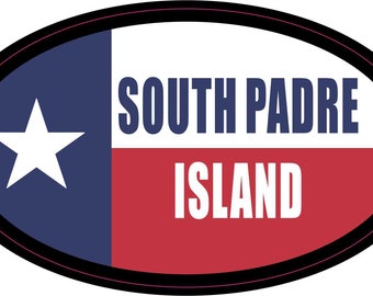 Padre Island Sticker | Etsy