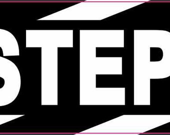 Do Not Step Here Sticker - Etsy