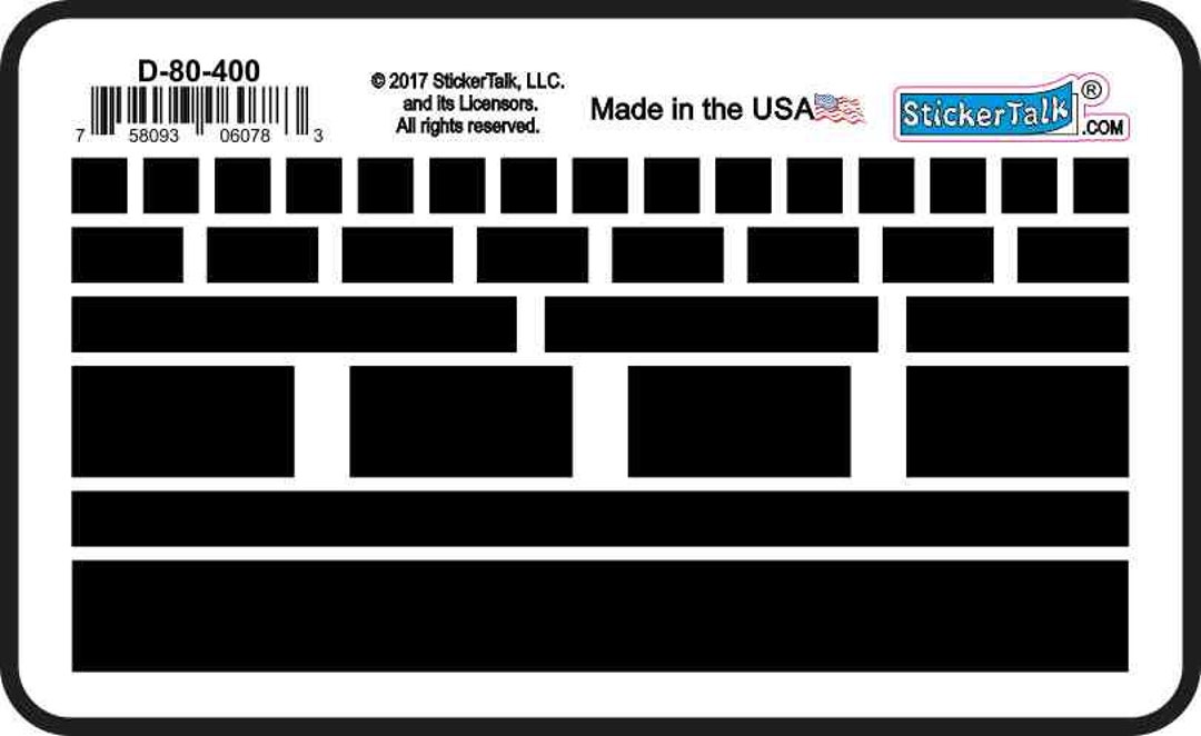 Assorted LED Light Cover Strips and Privacy Stickers - Etsy