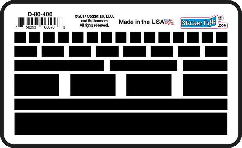 Assorted LED Light Cover Strips and Privacy Stickers - Etsy