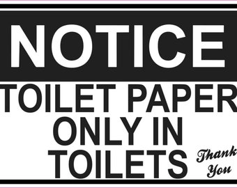 Restroom Magnetic Sign - Etsy