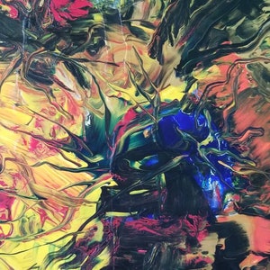 Original Abstract Painting Signed by Artist, Original Art ...