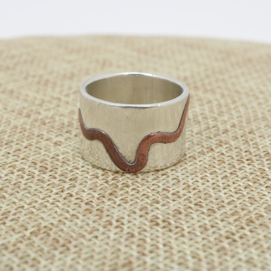 Sam Kramer Sterling Silver Modernist Ring Snake Ring - Etsy