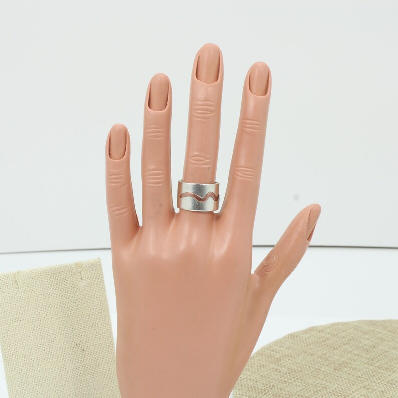 Sam Kramer Sterling Silver Modernist Ring Snake Ring - Etsy