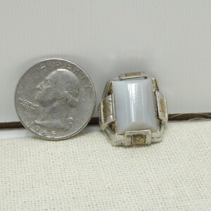 Antique Art Deco Agate Men's Ring - Ostby Barton OB Ring, Size 8.75 - Etsy