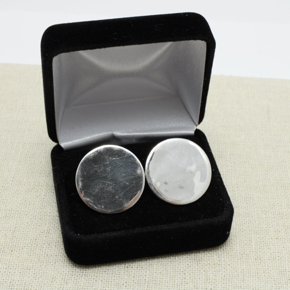 Vintage Allan Adler Sterling Silver Modernist Cufflinks | Etsy