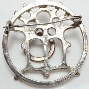 Modernist Sterling Silver Pin Brooch Signed - Etsy