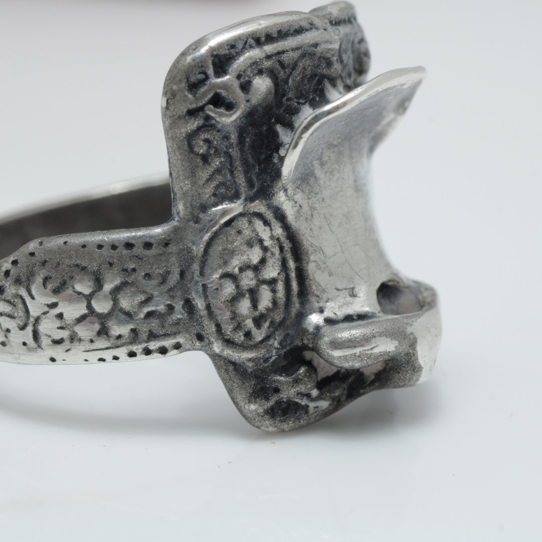 Western Sterling Silver Saddle Ring Horse Saddle Ring Size 12 - Etsy