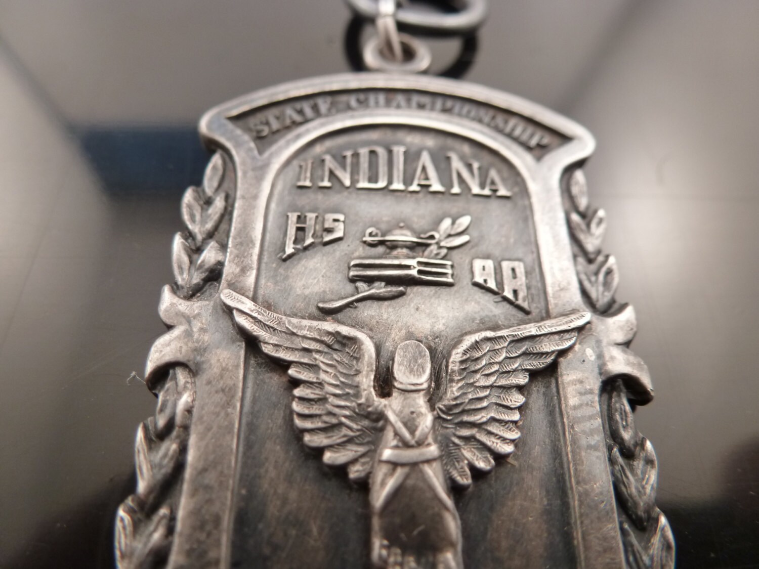 1943 Indiana State HS High Jump Championship Medal Sterling Silver ...