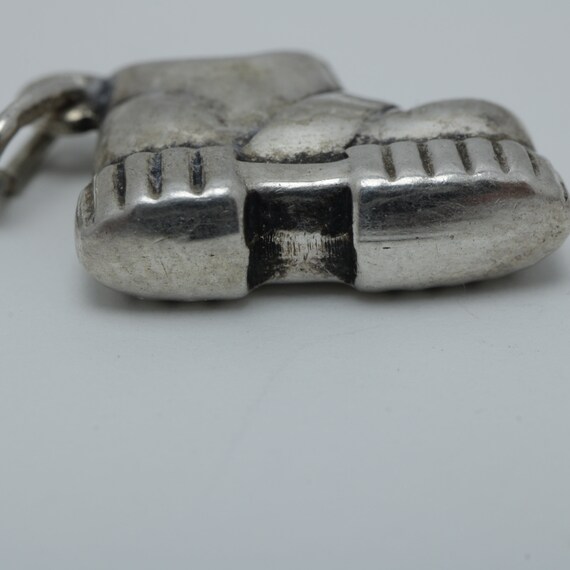 Antique Victorian Sterling Silver Boot Charm Pendant … - Gem