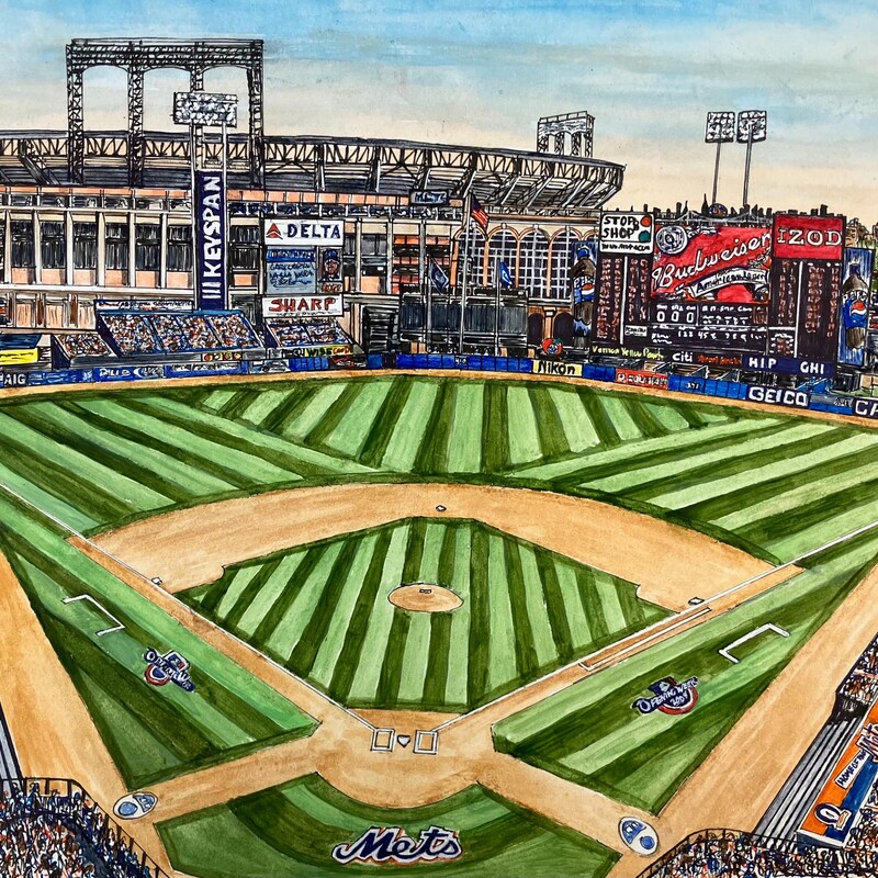 Shea Stadium - Etsy