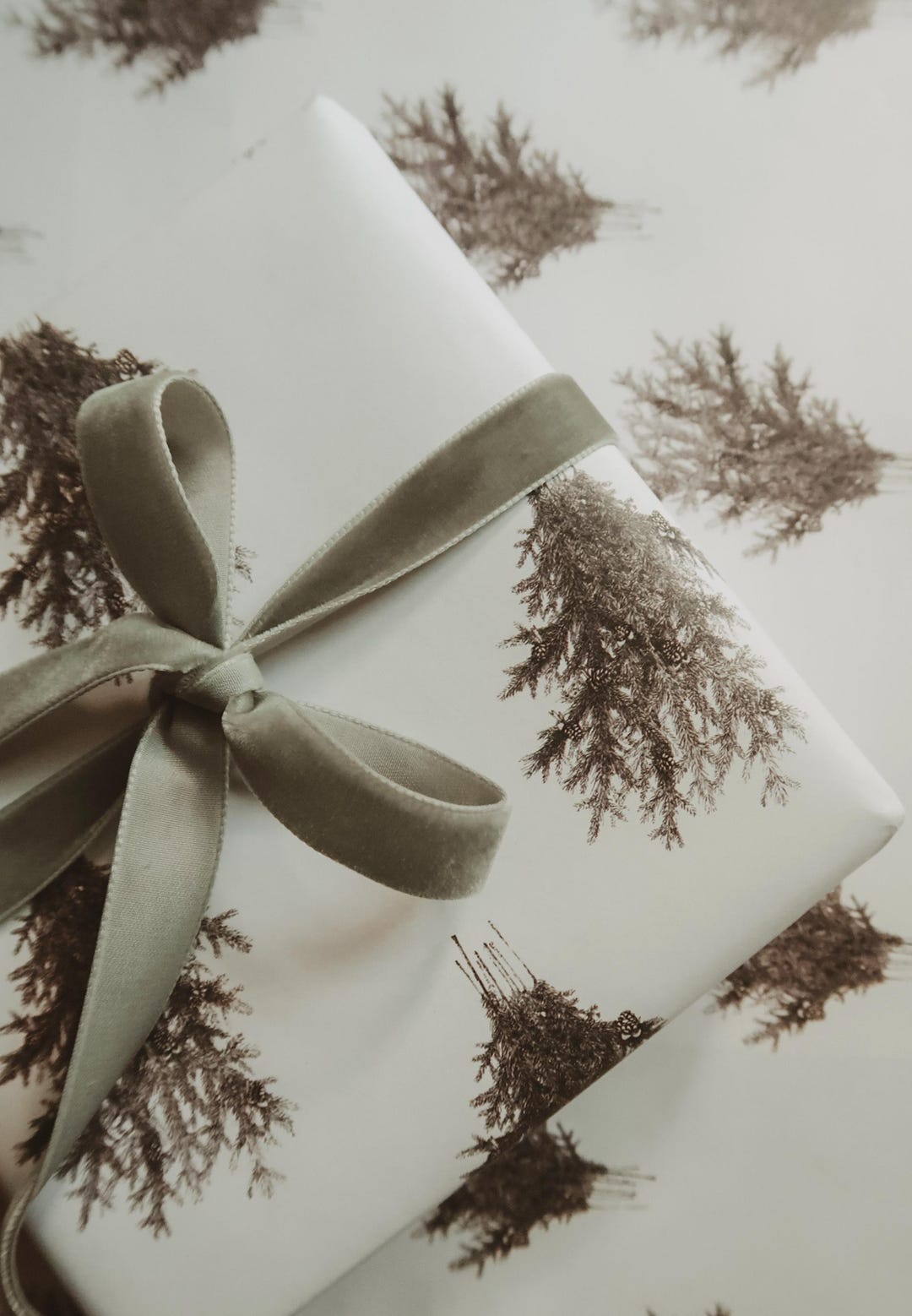 Christmas Wrapping Paper, Christmas Gift Wrap, Rustic Christmas Wrap ...