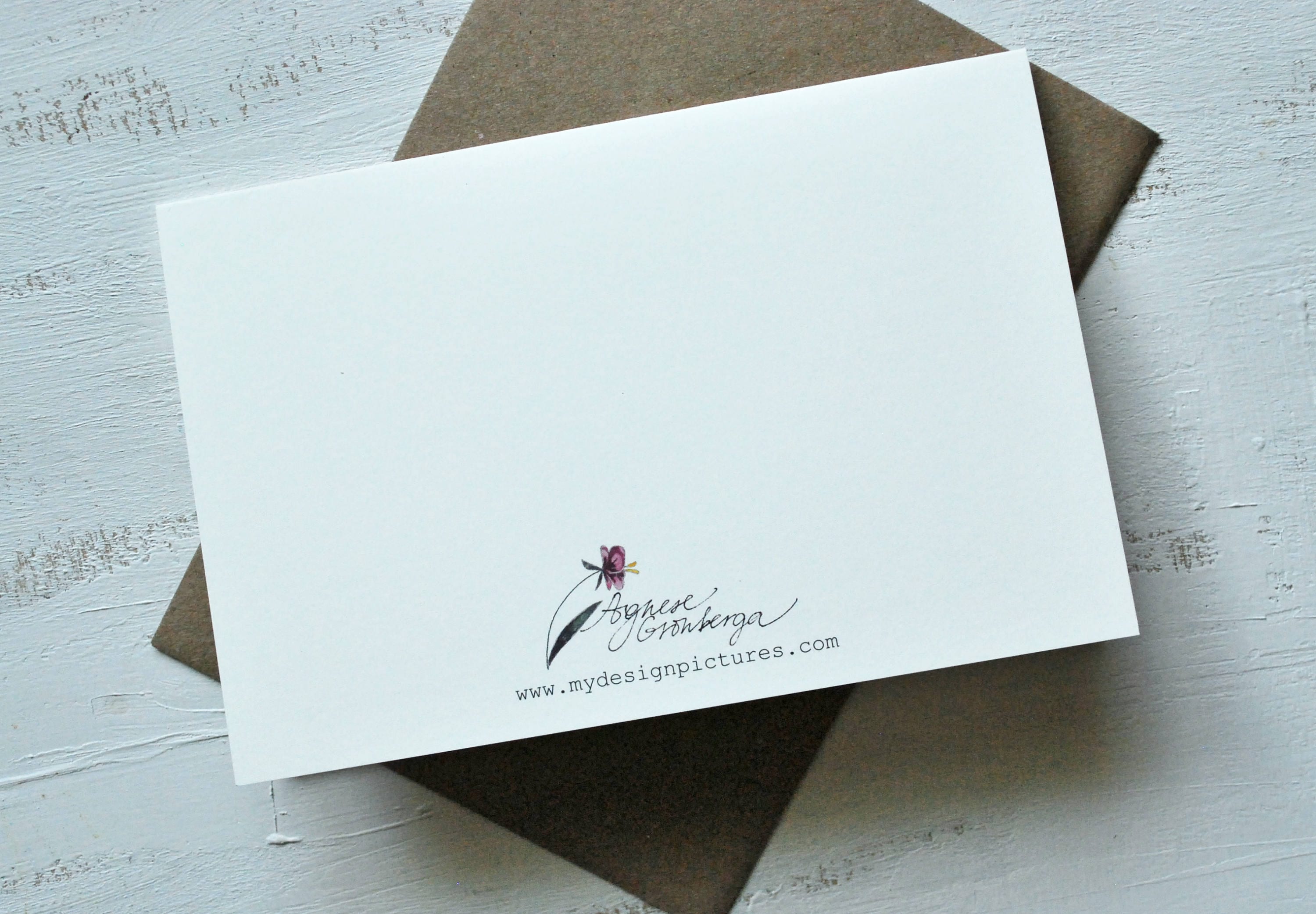 Greeting Card Birthday Card Rustic Greeting Card Floral - Etsy