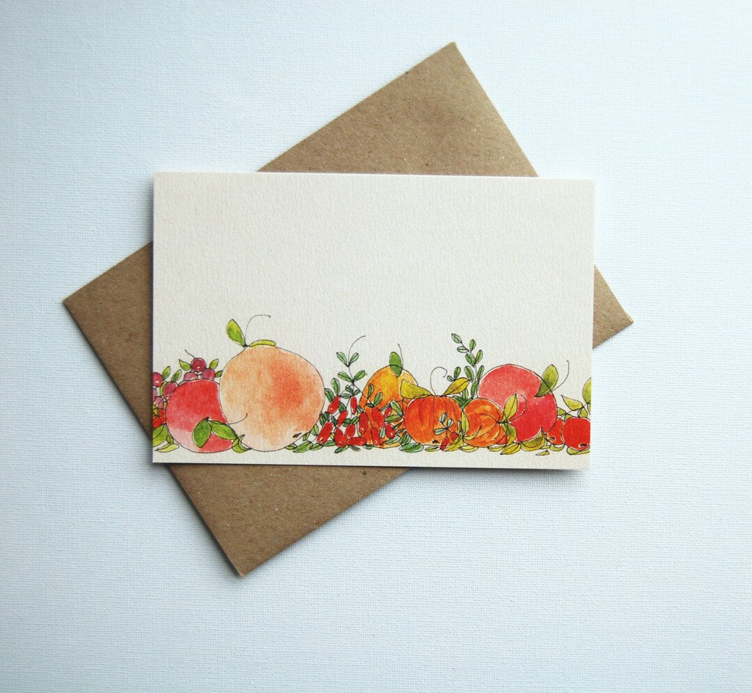 Greeting Card Postcard Birthday Card Drawing Print - Etsy