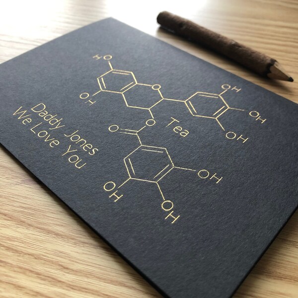 Molecule Card - Etsy