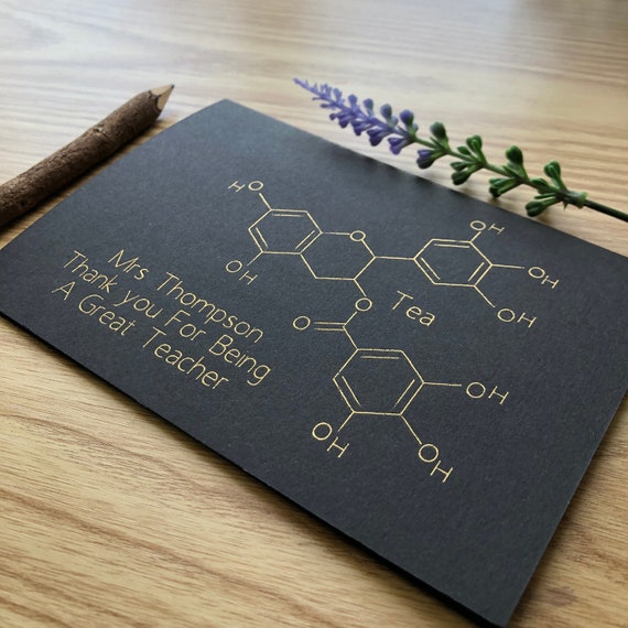 Chemistry Teacher Card