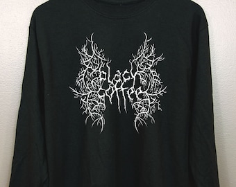 Black Metal Short-sleeve T Shirt Gothic Clothing Nu Goth - Etsy