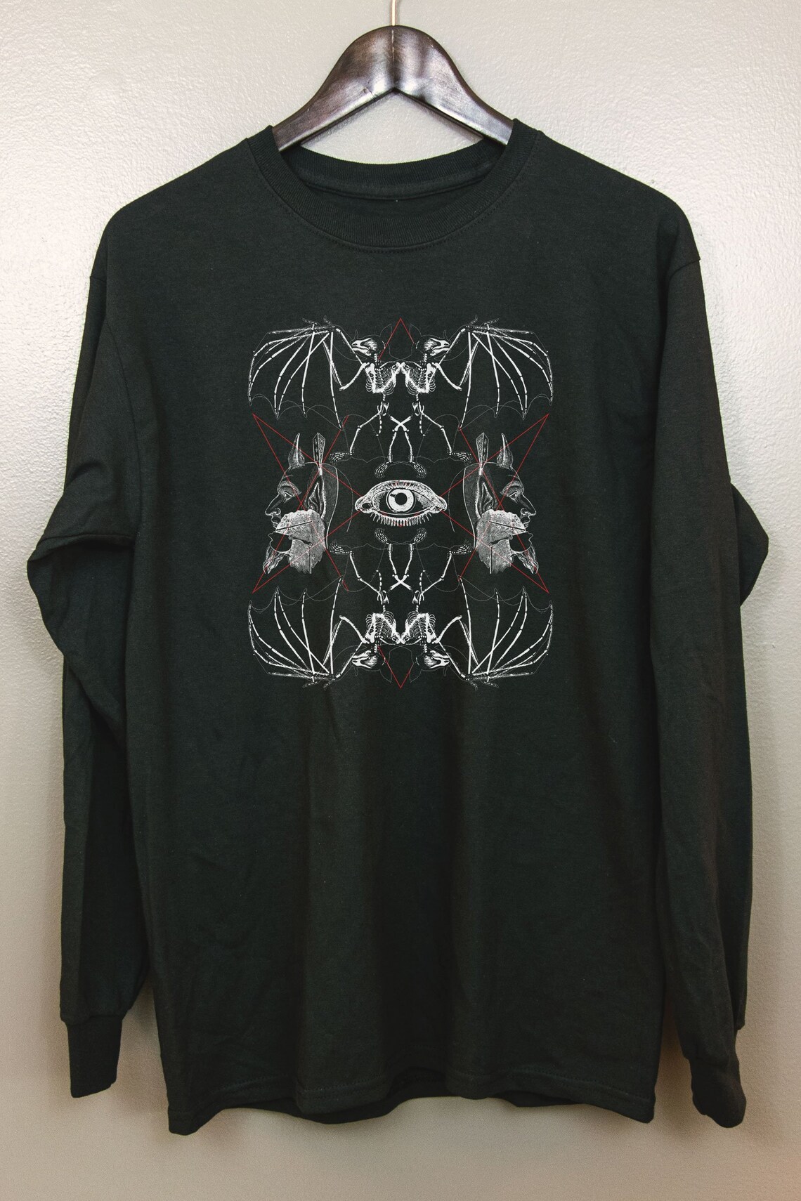 Occult Art Long Sleeve T-shirt Gothic Clothing Esoteric Nu | Etsy