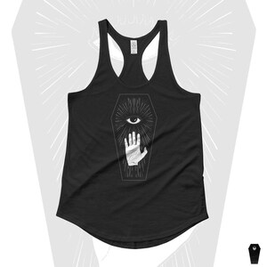 Gothic Womens Racerback Tank Top Shirt Occult Nu Goth Pastel - Etsy