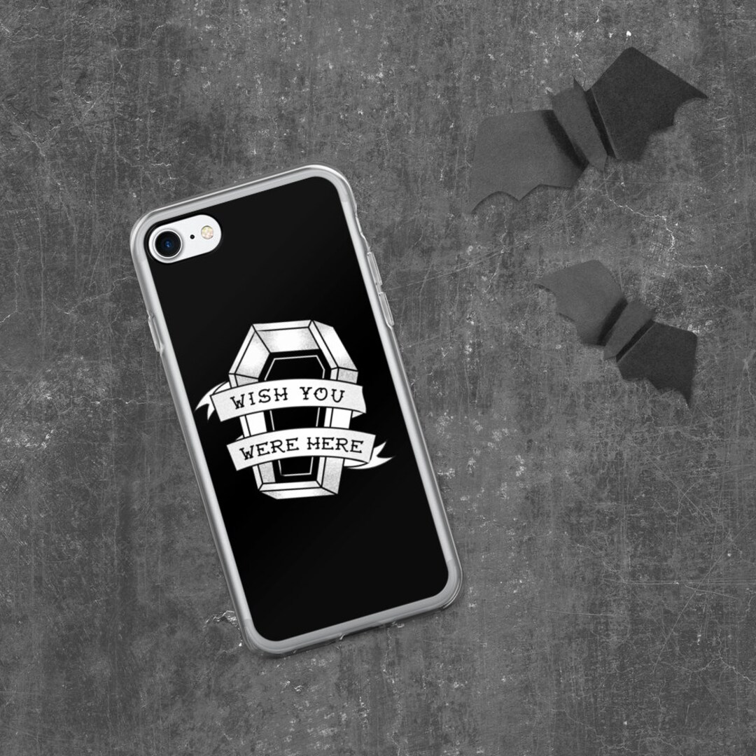 Tattoo Flash iPhone Case | Coffin, Wish You Were Here - Etsy