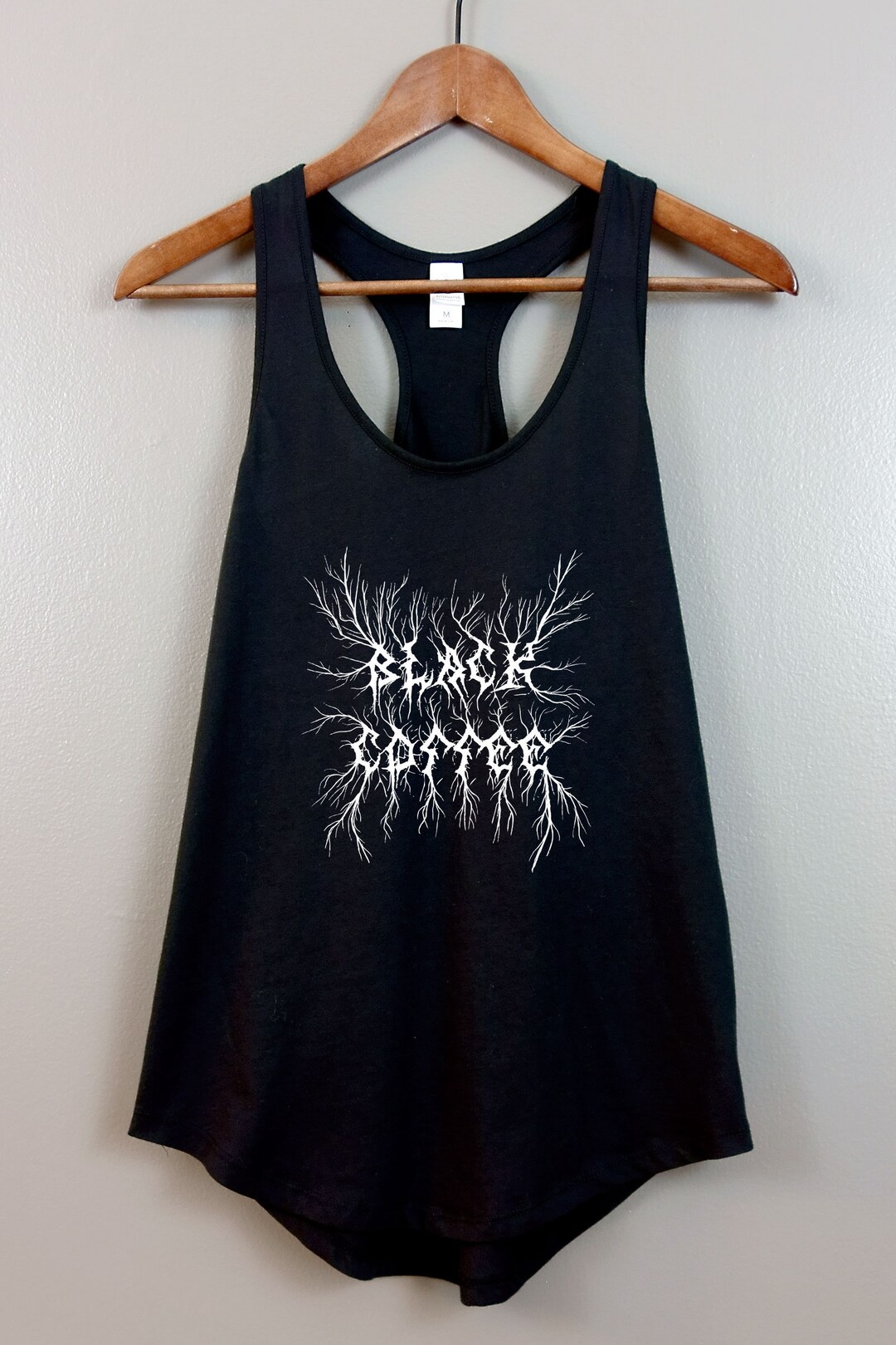 Black Metal Womens Racerback Tank Top Shirt Gothic Clothing Nu Goth ...