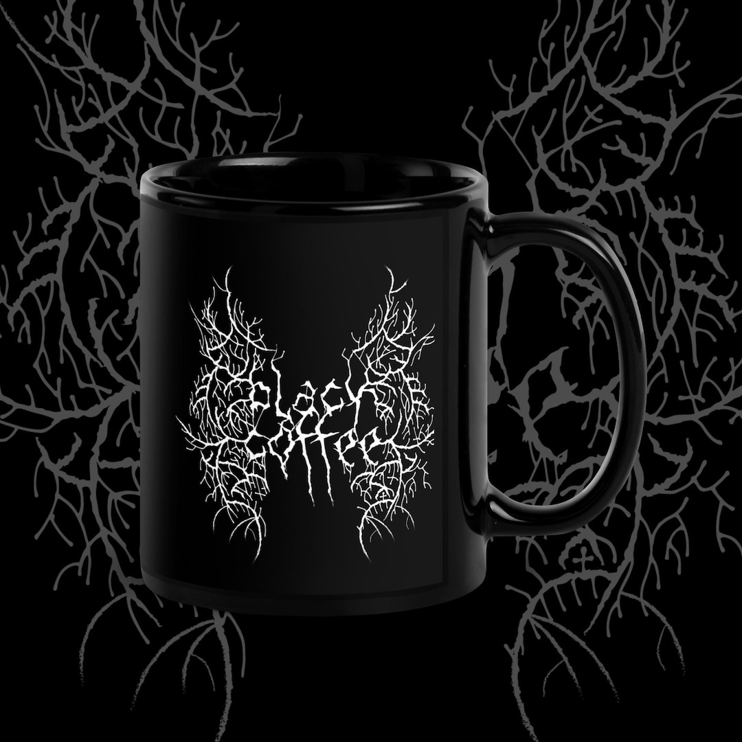 Goth Coffee Mugs | Nu Goth Heavy Metal Death Punk Lowbrow Outsider ...